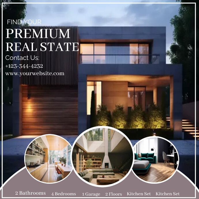 modern house for sale templates | PosterMyWall