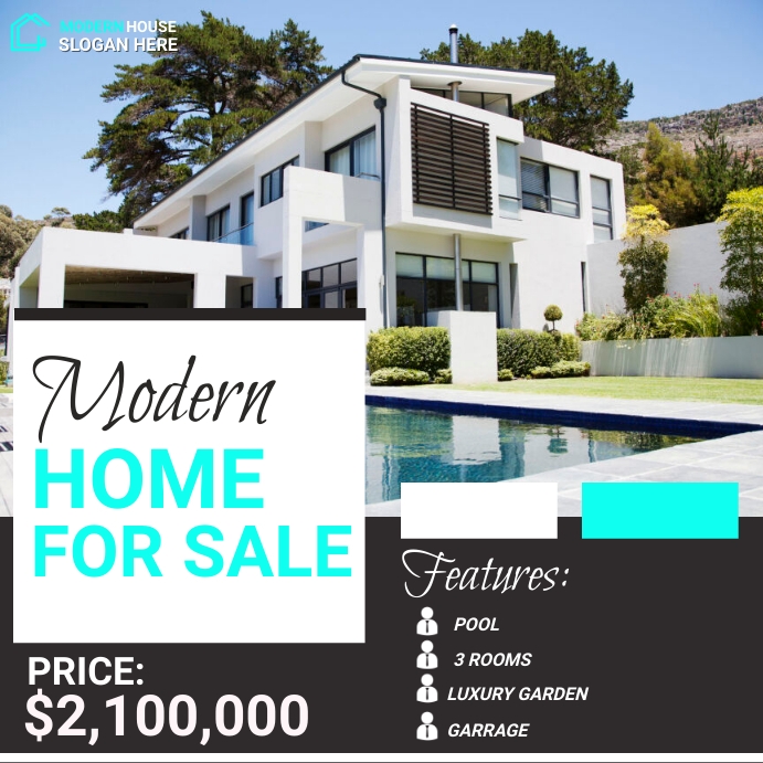 Modern House Sale Design Template | PosterMyWall