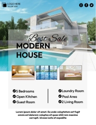 Modern House Ads Template | PosterMyWall