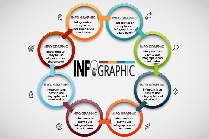 modern infographic Template | PosterMyWall