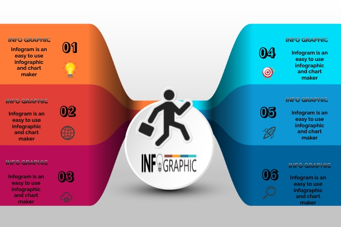 modern infographic Template | PosterMyWall