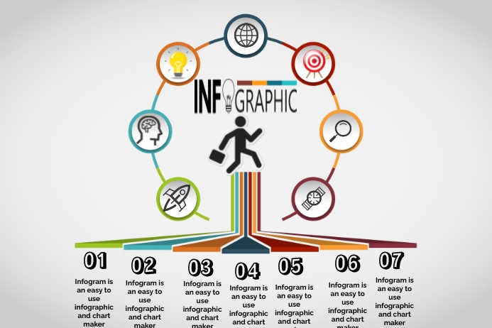 modern infographic Template | PosterMyWall