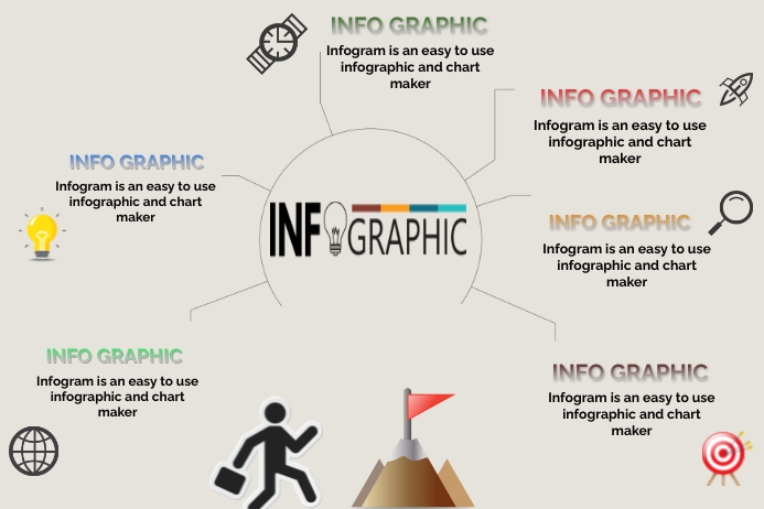 modern infographic Template | PosterMyWall