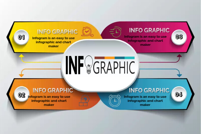modern infographic Template | PosterMyWall