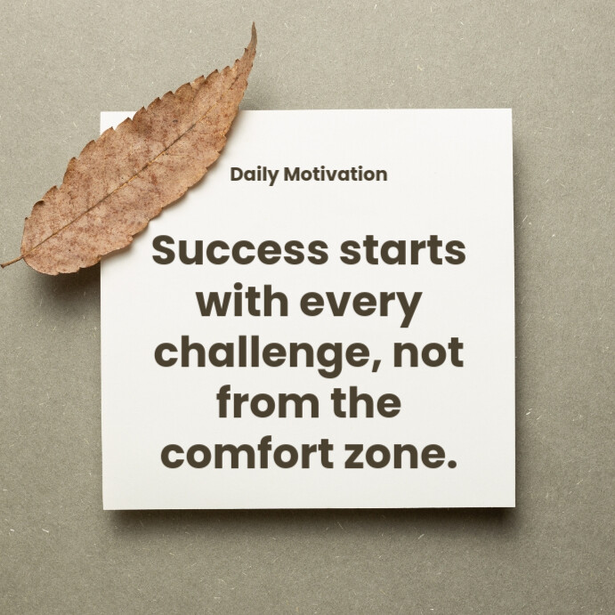 Modern Inspirational Quotes Instagram Post Template | PosterMyWall