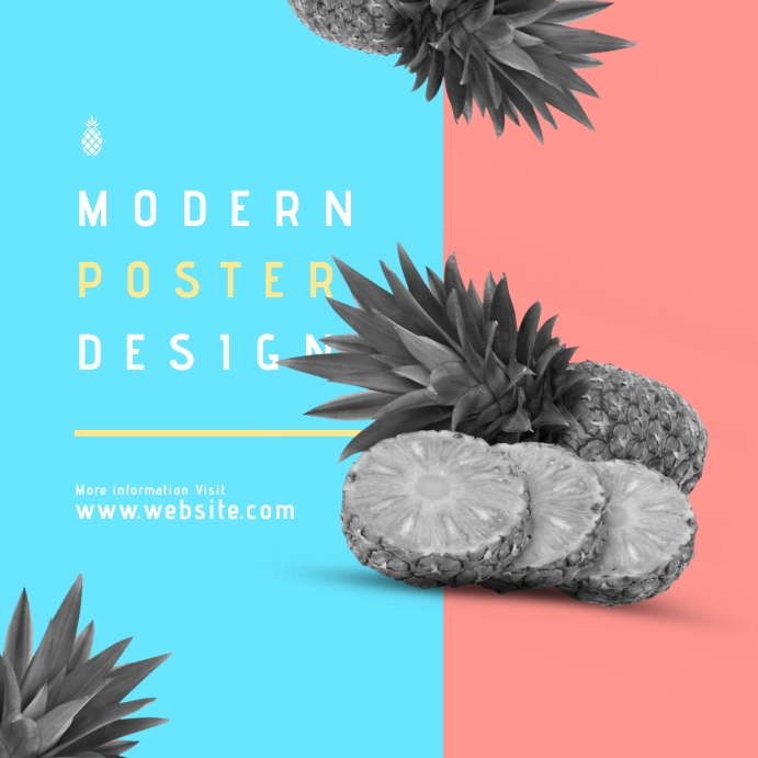 Modern Instagram Poster Template | PosterMyWall