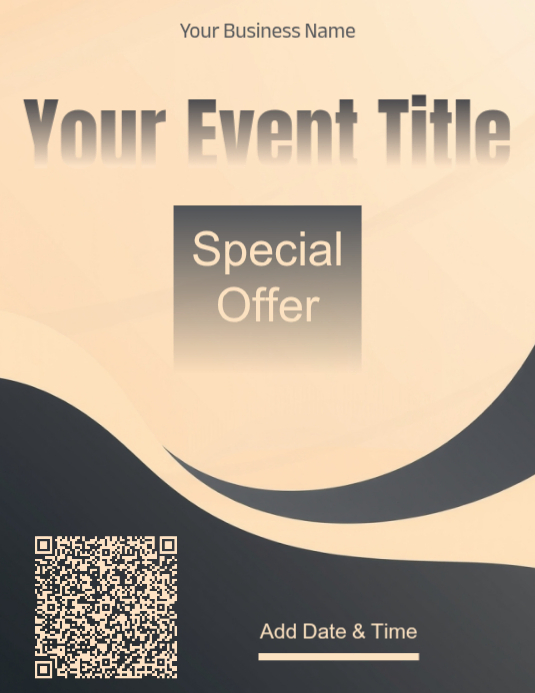 Modern Minimal Business Promotion Flyer Template | PosterMyWall