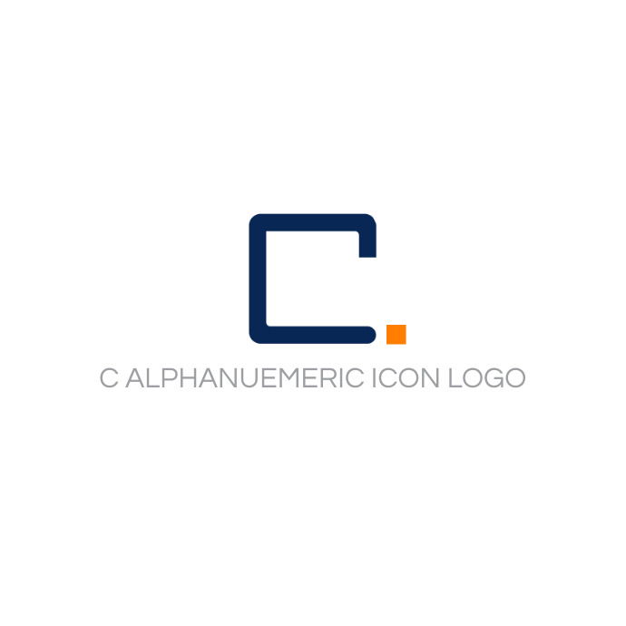 Copy of Modern minimal c alphanumeric icon logo templ | PosterMyWall