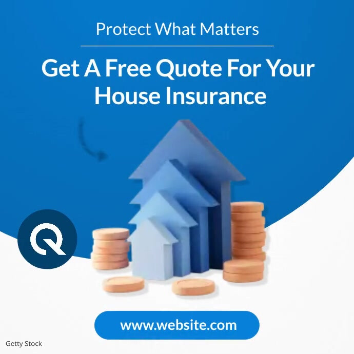 Modern Minimal insurance advertisement instag Template | PosterMyWall