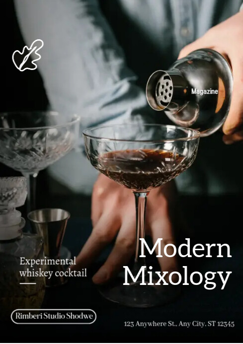 Modern Mixology Template | PosterMyWall