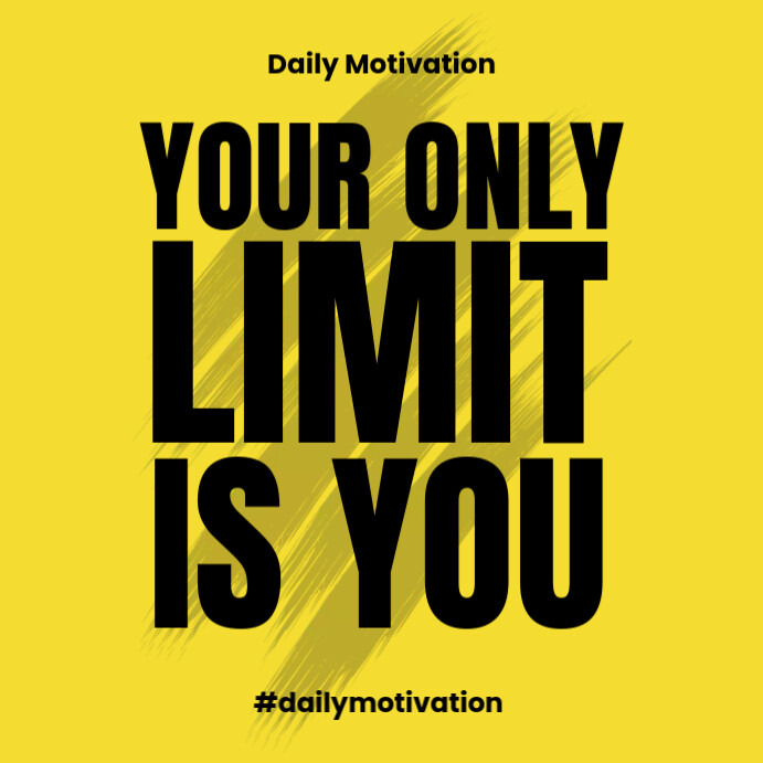 Modern Motivational Quote Instagram Post Template | PosterMyWall