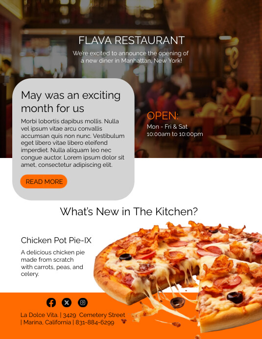 Modern Newsletter Template | PosterMyWall