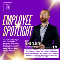 Employee Spotlight Template | PosterMyWall