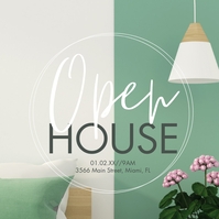 Modern Open House Ad Social Media Templates | PosterMyWall