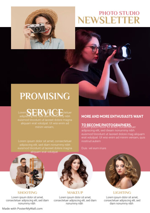 Copy of Modern Photography Newsletter Template | PosterMyWall