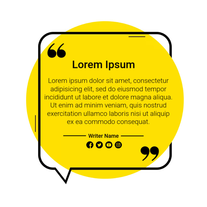 Modern Quotes Template | PosterMyWall