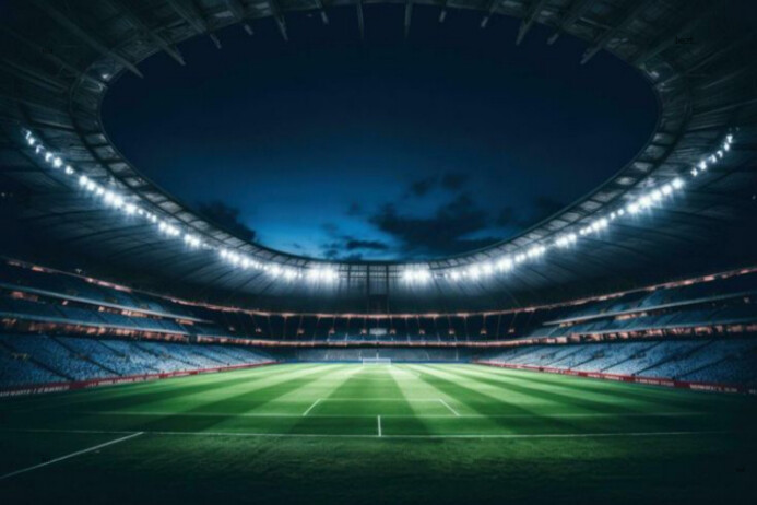 Copy of Modern Realistic Football Field | PosterMyWall
