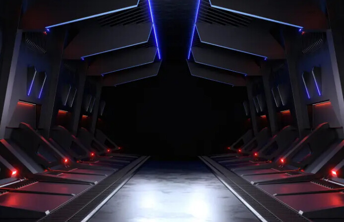 Modern realistic sci-fi background Template | PosterMyWall