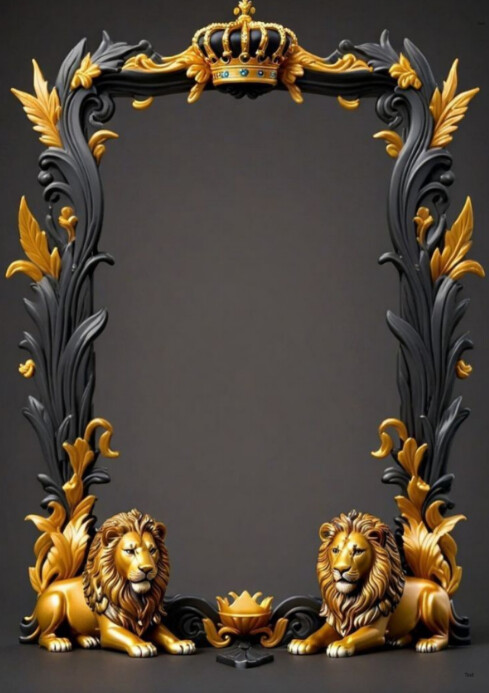 Copy of Modern Royal Majesty Frame | PosterMyWall