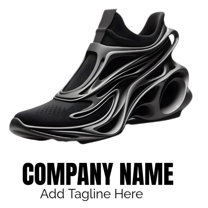 Modern Running Shoe Template | PosterMyWall