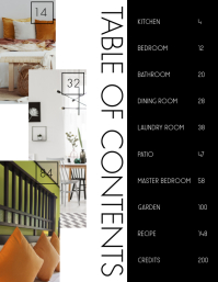 Table of Contents Template | PosterMyWall