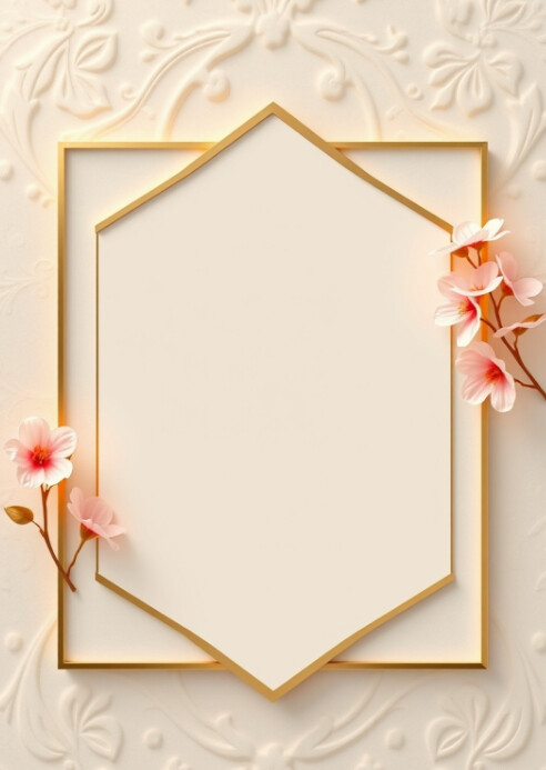 Modern wedding card template | PosterMyWall