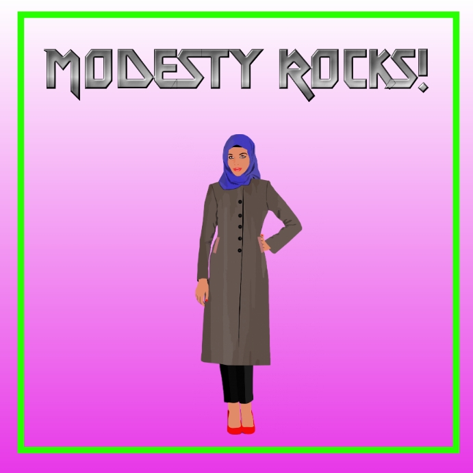 Modesty Rocks Template | PosterMyWall