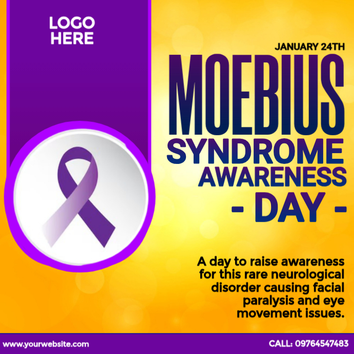 Moebius Syndrome Awareness Day Template | PosterMyWall