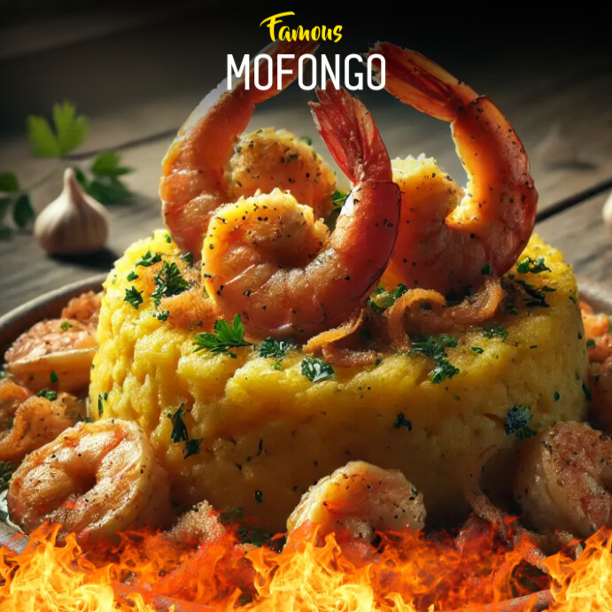 Plantilla de Mofongo | PosterMyWall