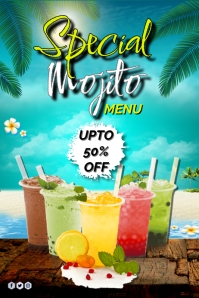 MOJITO POSTER TEMPLATE | PosterMyWall