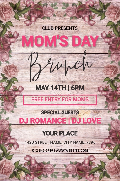 Copy of Mom's Day Poster | PosterMyWall