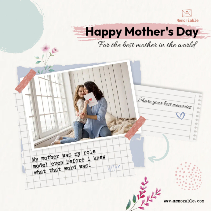 Mom's Minimal Design Template | PosterMyWall