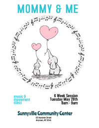 Flyer for mom and me program - qleroportland