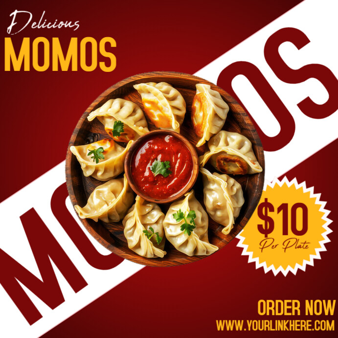 Momos Ad Instagram Post, Momos Sale Ads Template | PosterMyWall