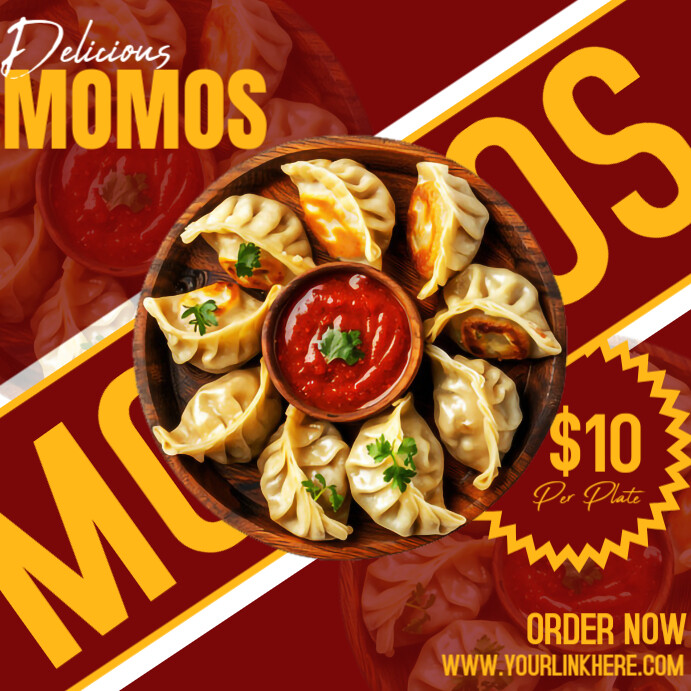 MOMOS ADS TEMPLATE, Food Ads Templates | PosterMyWall
