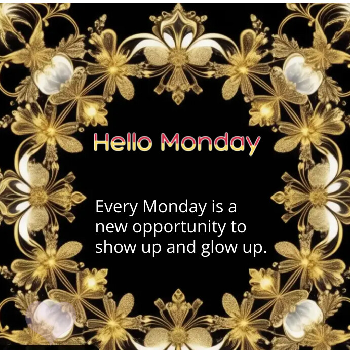 Copy of Monday design | PosterMyWall