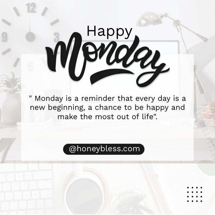 Monday Template | PosterMyWall