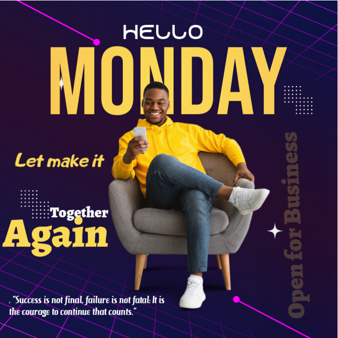 Plantilla de Monday Design | PosterMyWall