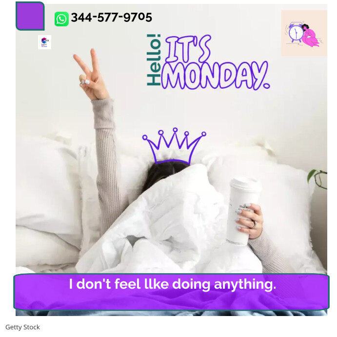 Monday Design Template | PosterMyWall