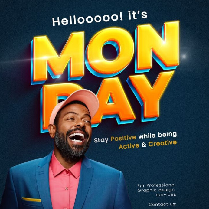 Monday flyer design template | PosterMyWall