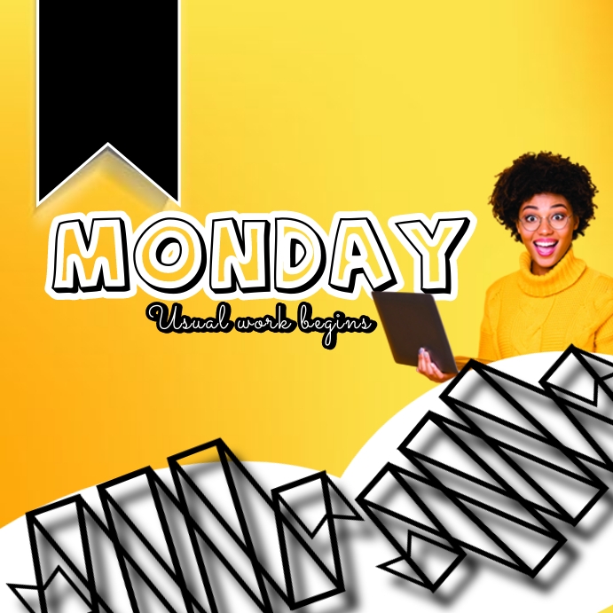 monday flyer Template | PosterMyWall