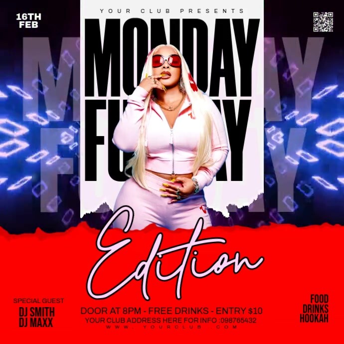 Monday funday Edition Template | PosterMyWall