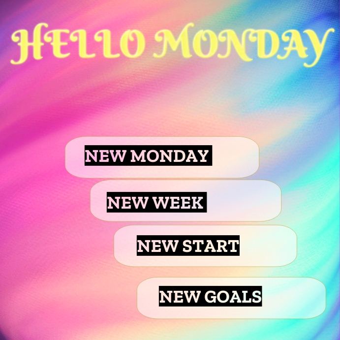 Monday inspirational post Template | PosterMyWall