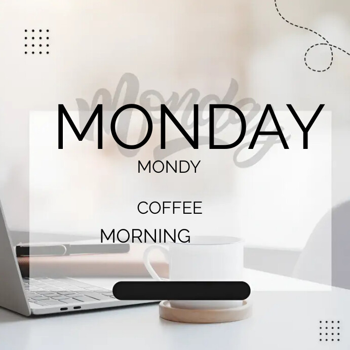 Plantilla de Monday mondy | PosterMyWall