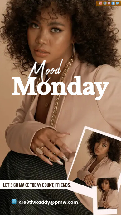 Plantilla de Monday Mood | PosterMyWall
