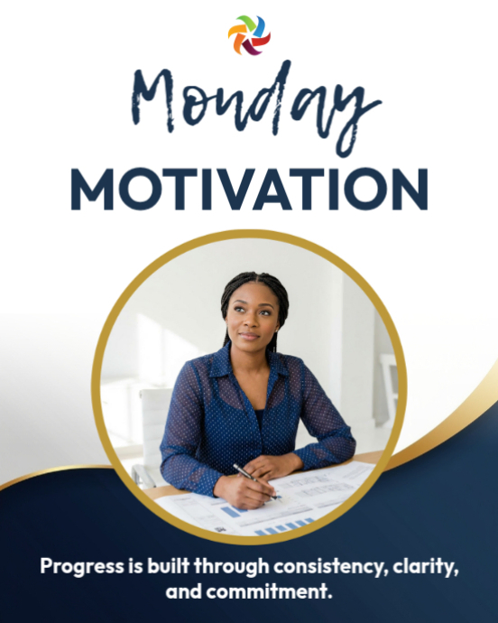 Copy of Monday Motivation Business Poster for Office Walls Professional ...