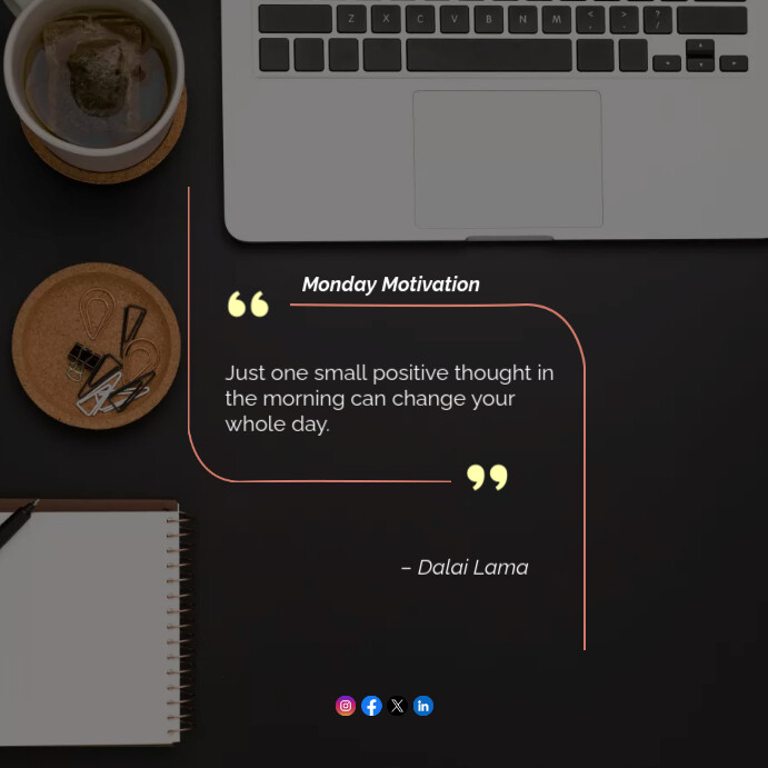 Monday Motivation Template | PosterMyWall