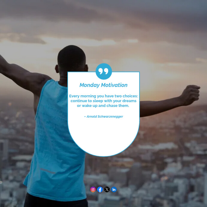 Plantilla de Monday Motivation | PosterMyWall