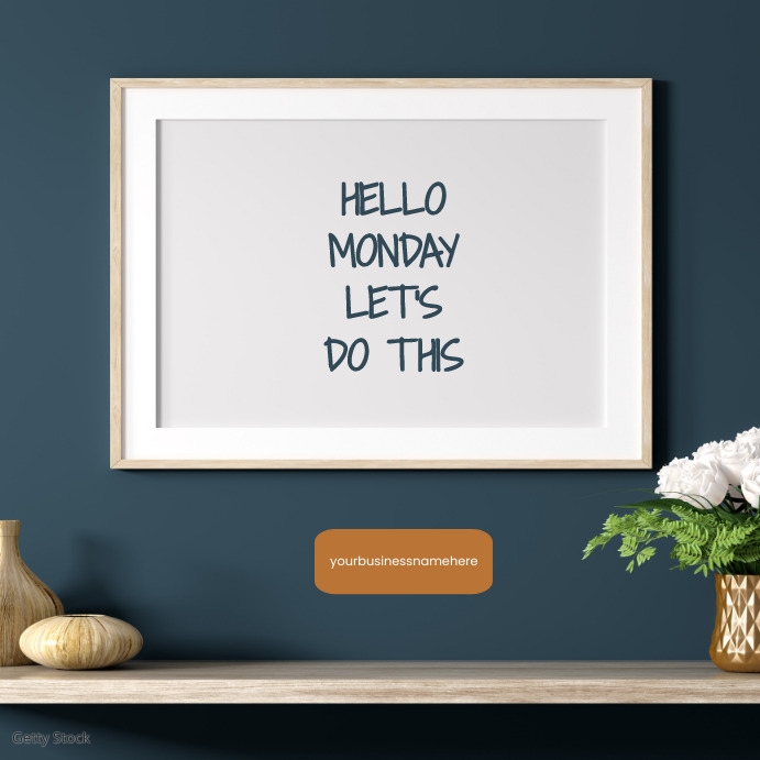 Modèle Monday Motivation Flyer | PosterMyWall