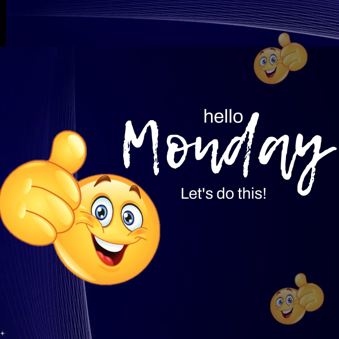 Monday Motivation Poster Template | PosterMyWall